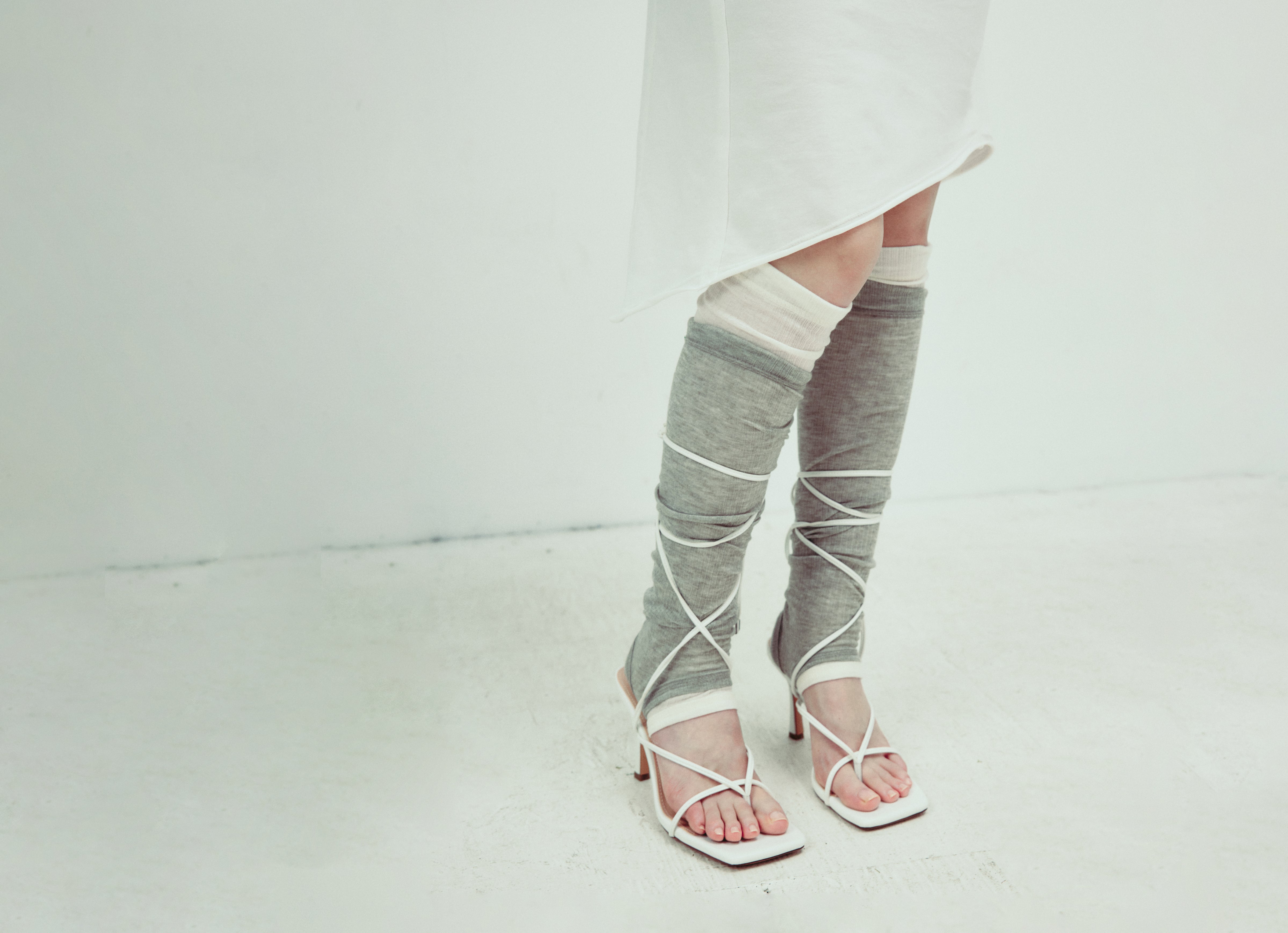 DROP 5 LEG WARMERS GRAY – Drop Edition